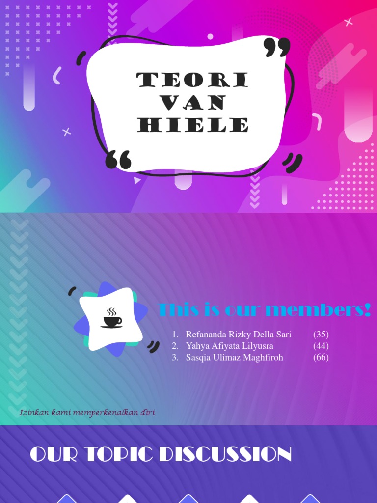 Teori Van Hiele | PDF