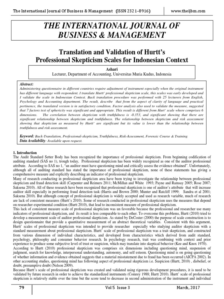 Skeptisime | PDF | Survey Methodology | Risk