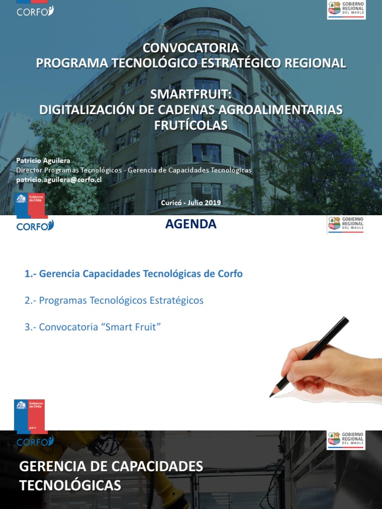 Programa Smart Fruit Corfo | PDF | Gobernancia | Software