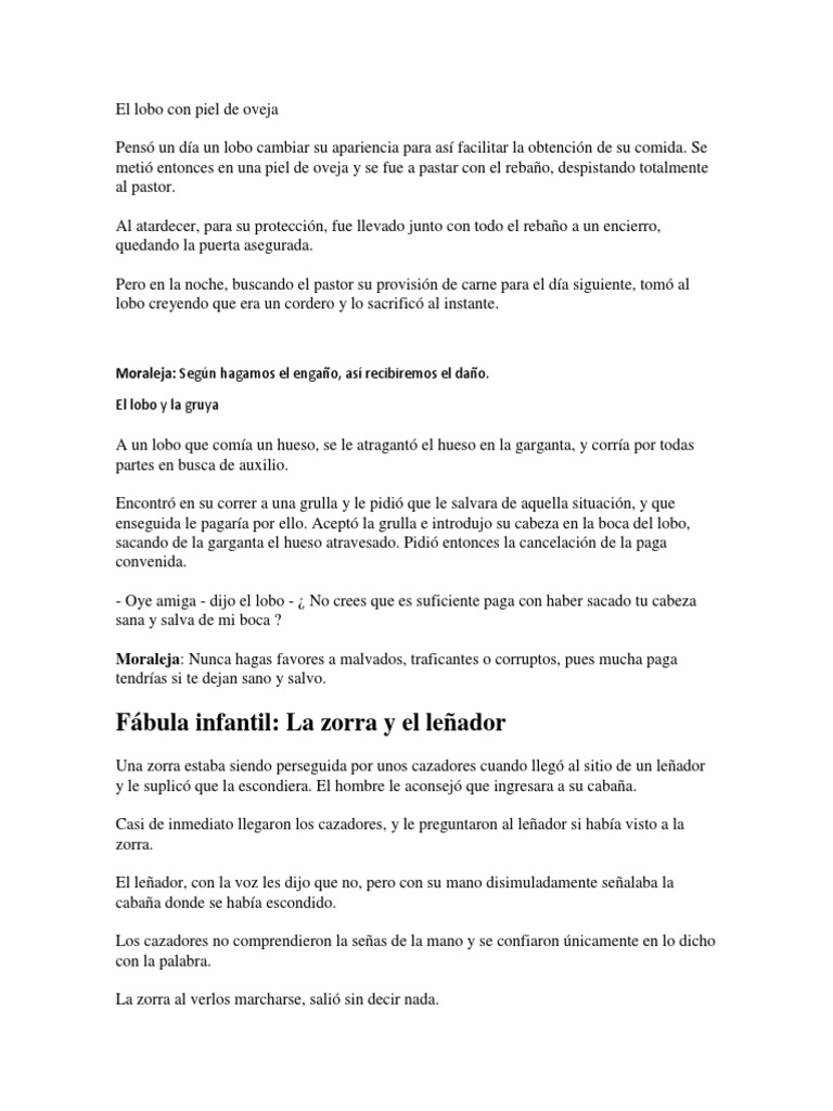 El Lobo Con Piel de Oveja | PDF