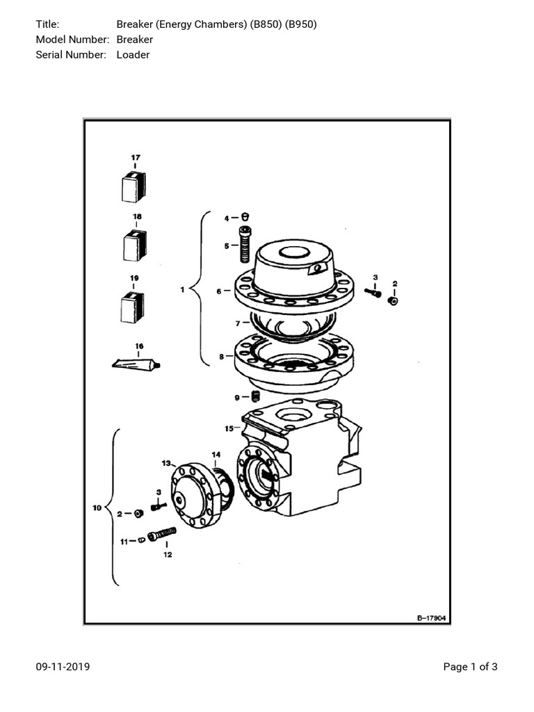 Breaker (Energy Chambers) (B850) (B950) - Breaker | PDF | Machines ...