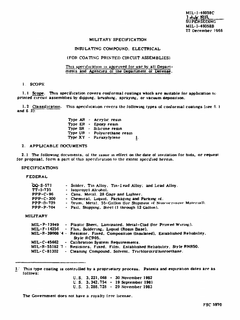 Mil 46058 | PDF