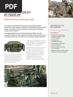 L3harris RF 7850m HH Multiband Networking Handheld Radio Datasheet Cs Tcom | PDF | Radio ...