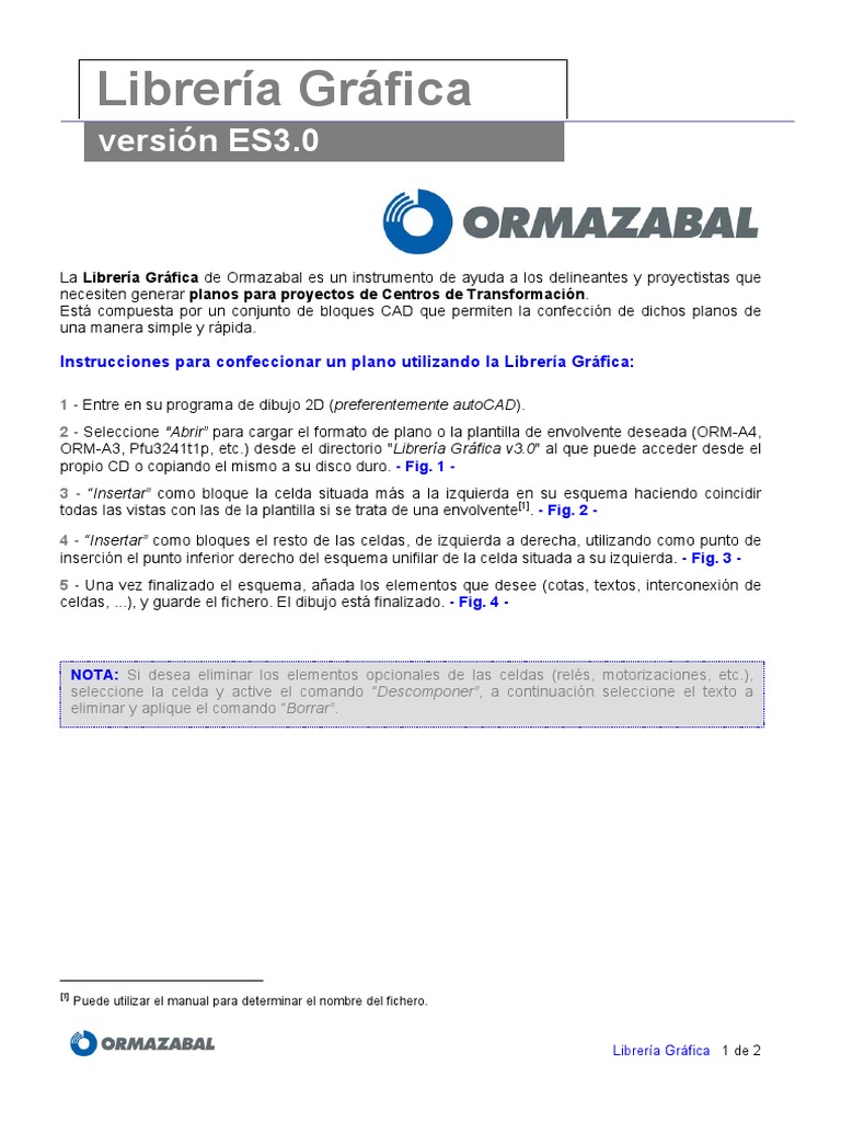 Instrucciones LG Ormazabal v3.0 | PDF