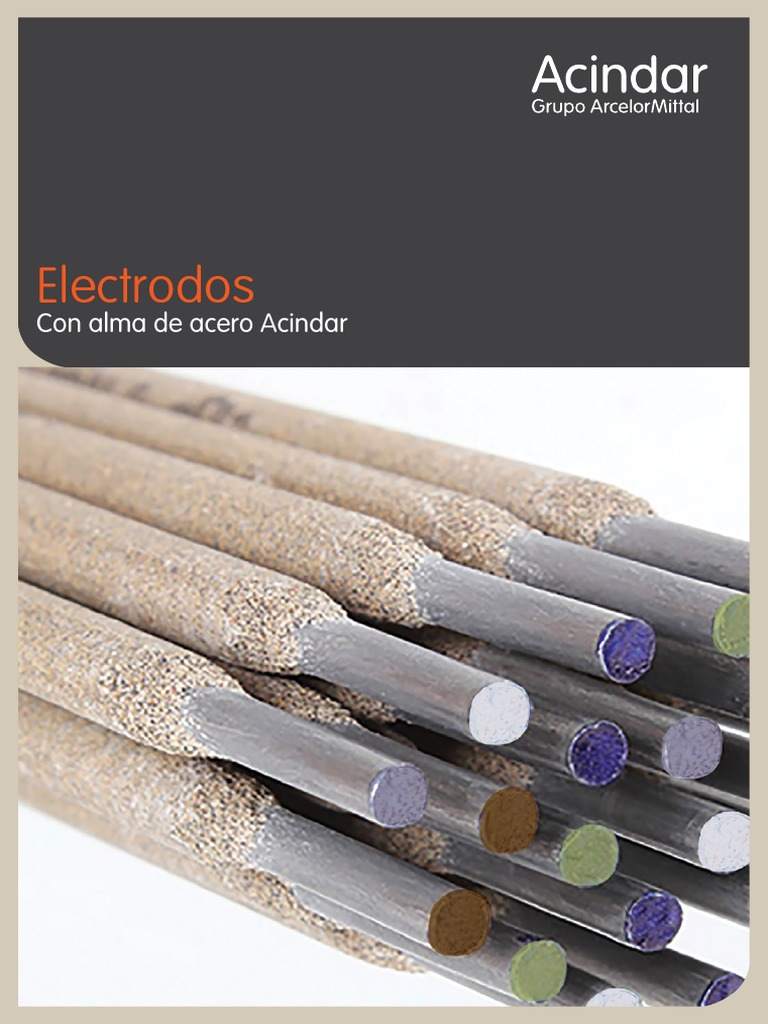 Electrodos Tipos | PDF | Soldadura | Construcción