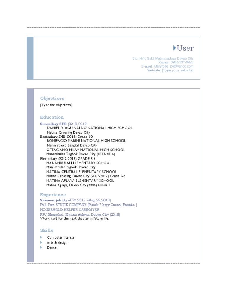 Resume in PWC | PDF | Computing