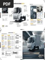 Ficha Tecnica Camion NHR | PDF | Camión | Suspensión (Vehículo)