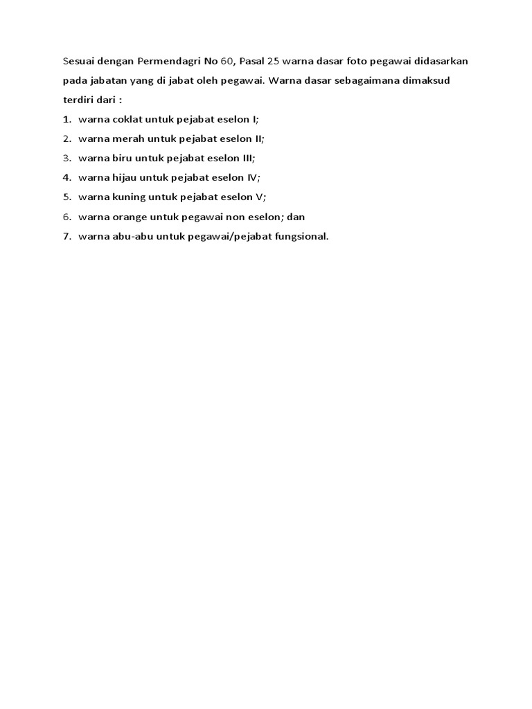 Warna Background Pns | PDF