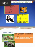 Aralin 3 Grade 11 Teorya NG Wika | PDF