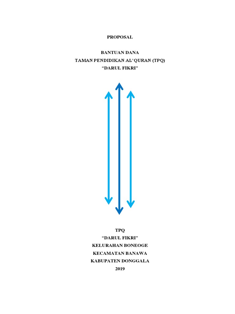 Contoh Proposal Bantuan Dana TPQ | PDF