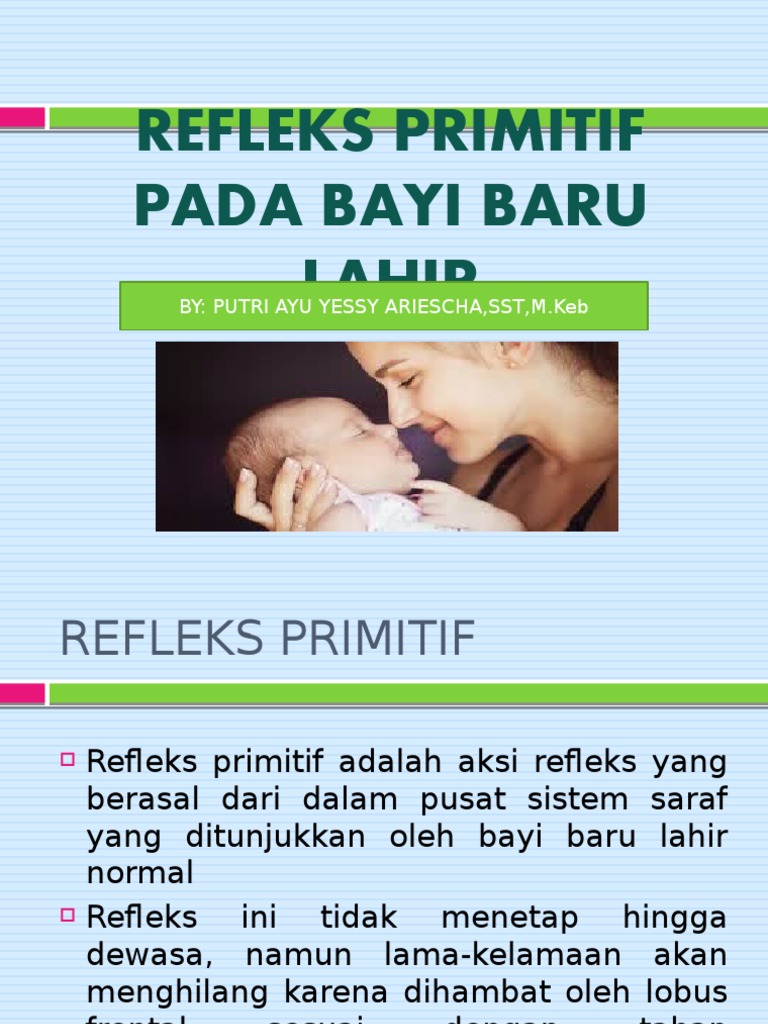 Refleks Primitif Pada Bayi Baru Lahir | PDF