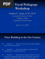 The Vocal Lesson Plan | PDF | Singing | Larynx