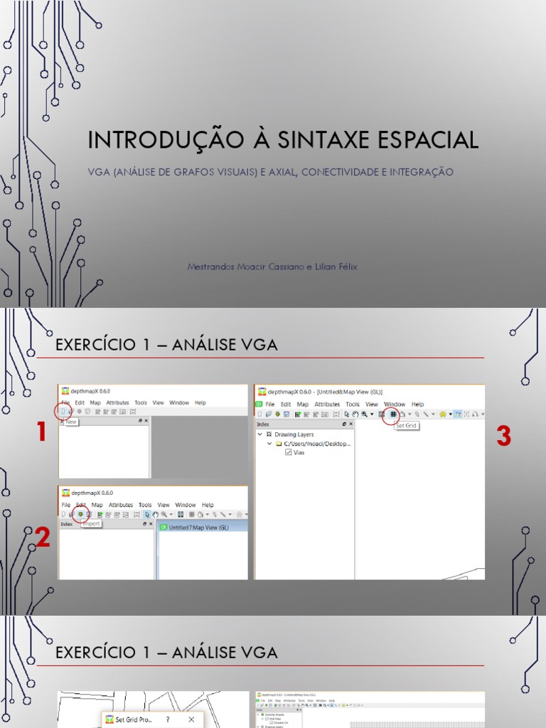 Tutorial Sintaxe Espacial 2019 | PDF