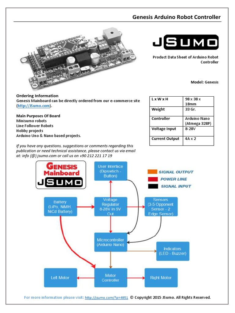 Genesis Datasheet2 | PDF | Arduino | Trademark