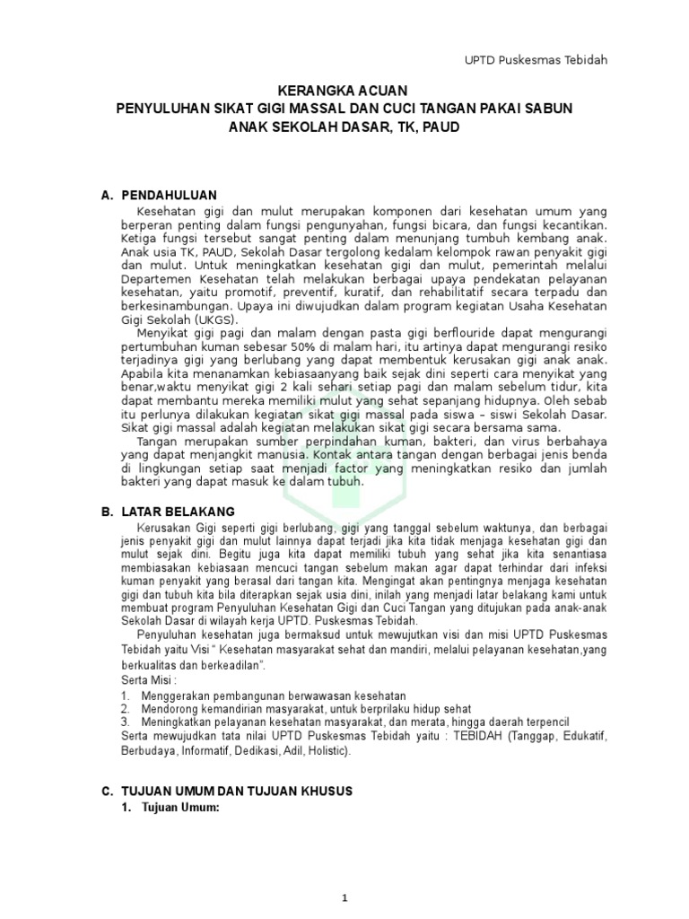 Kak Sikat gigi+CTPS | PDF