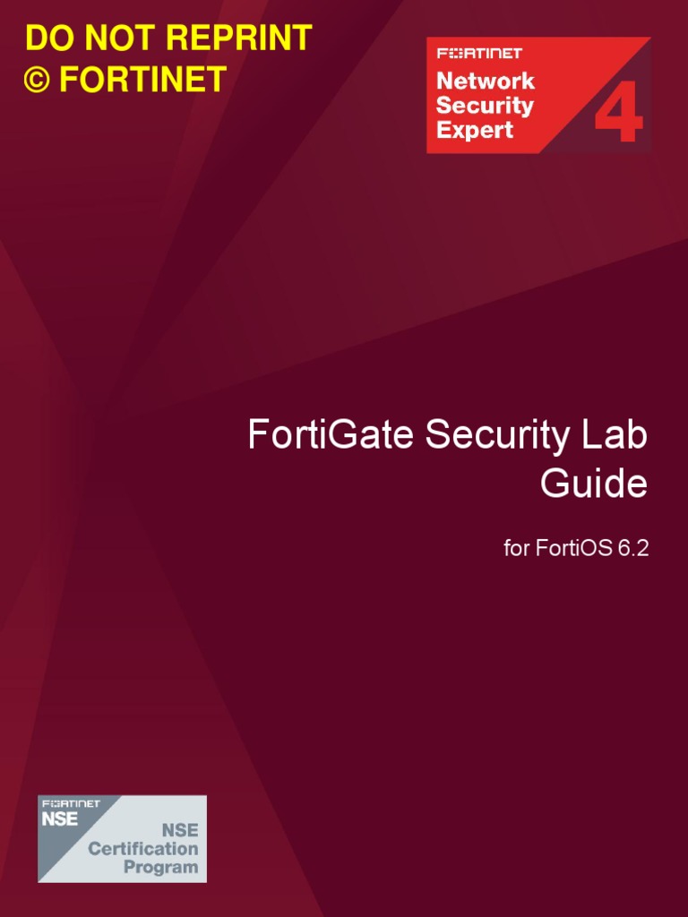 FortiGate Security 6.2 Lab Guide-Online | Download Free PDF | Command Line Interface | Virtual ...