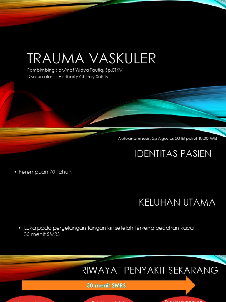 3221 - PPT Trauma Vaskuler | PDF