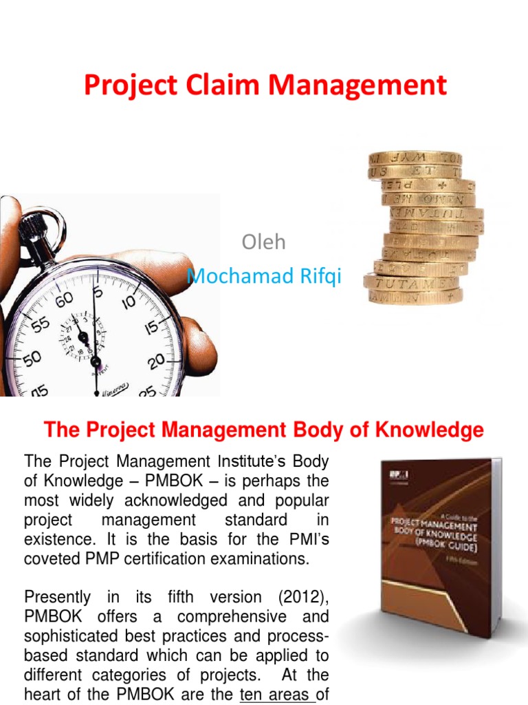 Project Claim Management | Download Free PDF | Project Management ...