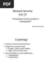 Chapter 2: Cryptology Overviews: NT219-Cryptography | PDF | Cryptography | Cryptanalysis
