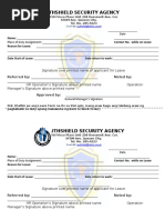 Security Guard Cost Distribution | PDF | Finance & Money Management