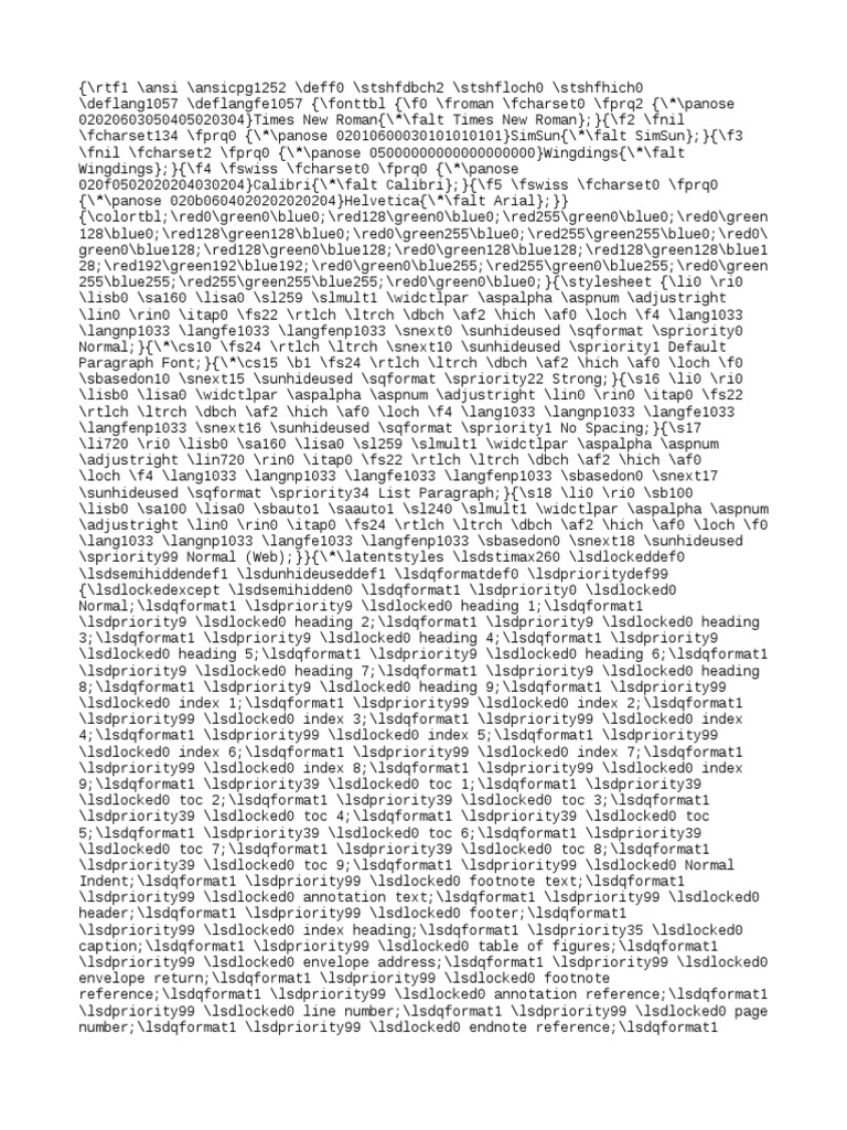 Contoh Format Pengetikan SOAL | PDF | Html | Hyperlink