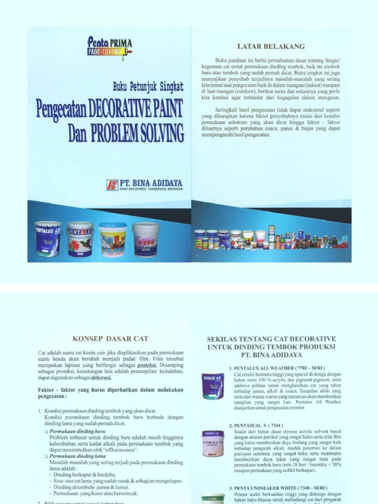 SOP For Wall Painting Dekorasi PDF | PDF