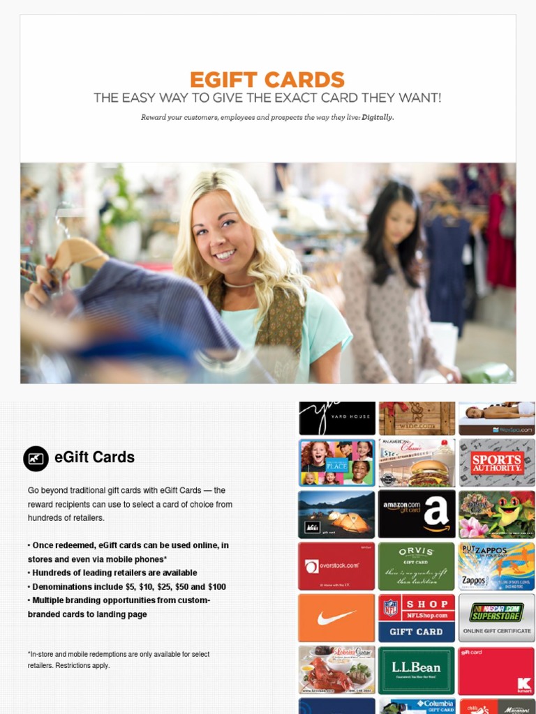 Digital Rewards: Flexible, Branded eGift Cards for Promotions Across ...