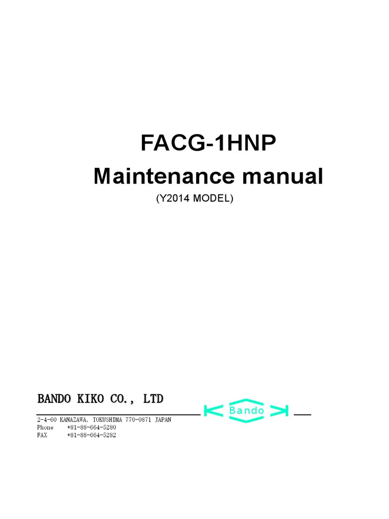 3 - Maintenance Manual | PDF | Numerical Control | Cartesian Coordinate ...