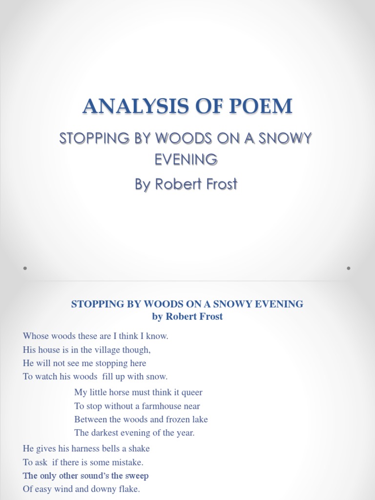 Analysis of Poem | PDF | Poetry