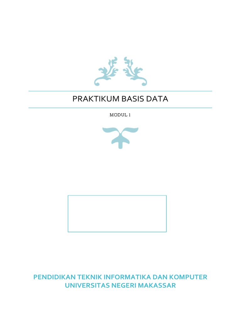 Modul Mysql | PDF | Metode & Bahan Ajar
