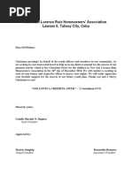 Invitation Letter To Guests - Oath Taking | PDF | Ceremonies