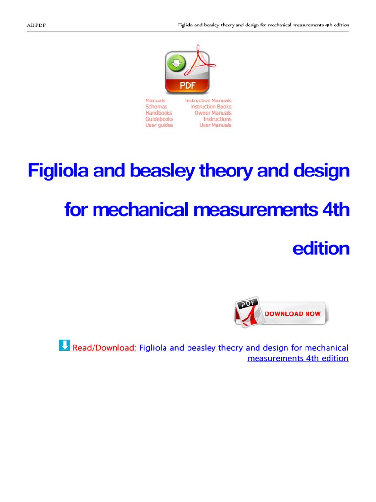 Mechanical Measurements | PDF | E Books | Books