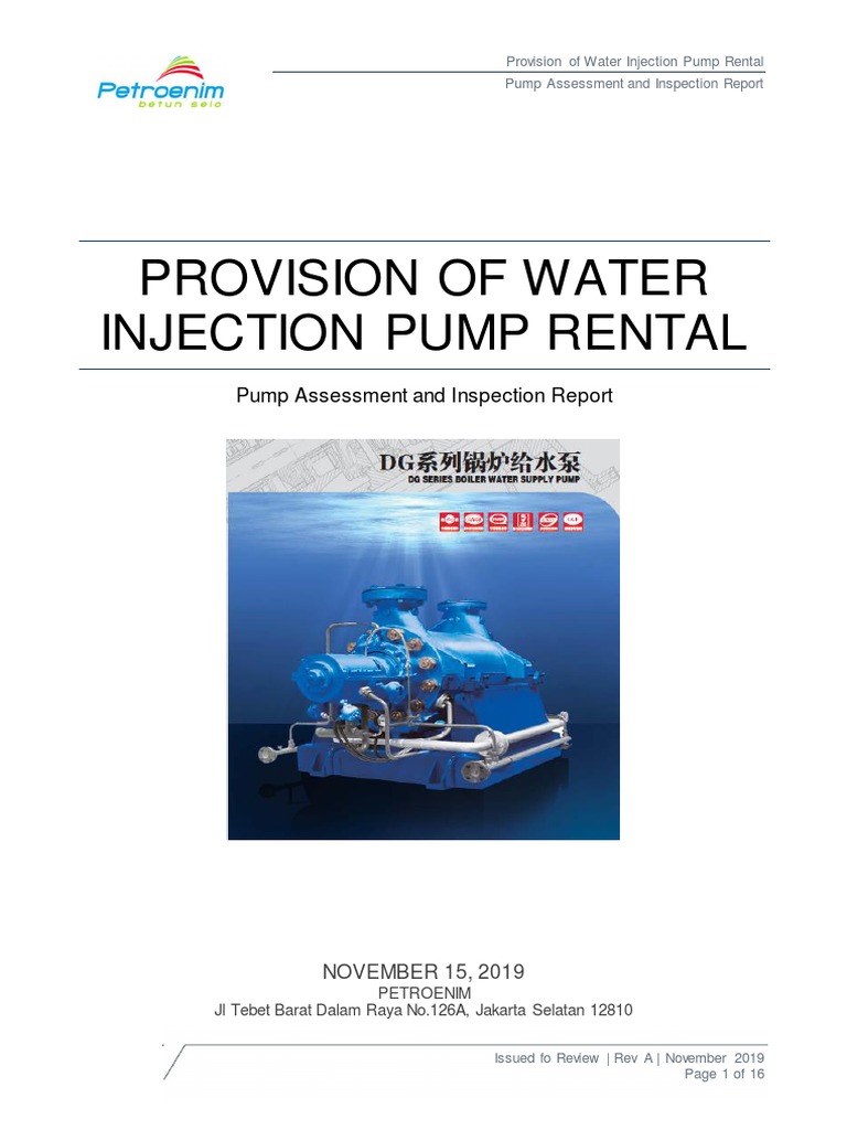 Pump Assessment PDF | PDF | Pump | Pressure