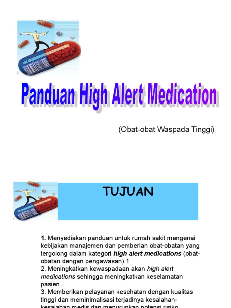 High Alert Medication | PDF