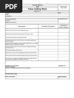 Checklist - Internal Painting Work | PDF | Paint | Paintings