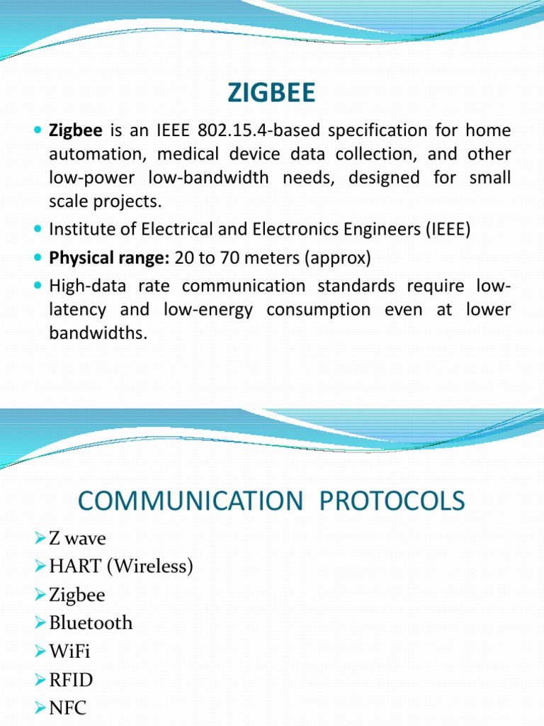 ZIGBEE | PDF | Computer Network | Network Protocols
