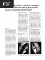 The History of Touchstone Testing For Gold | PDF | Metallurgical Assay ...