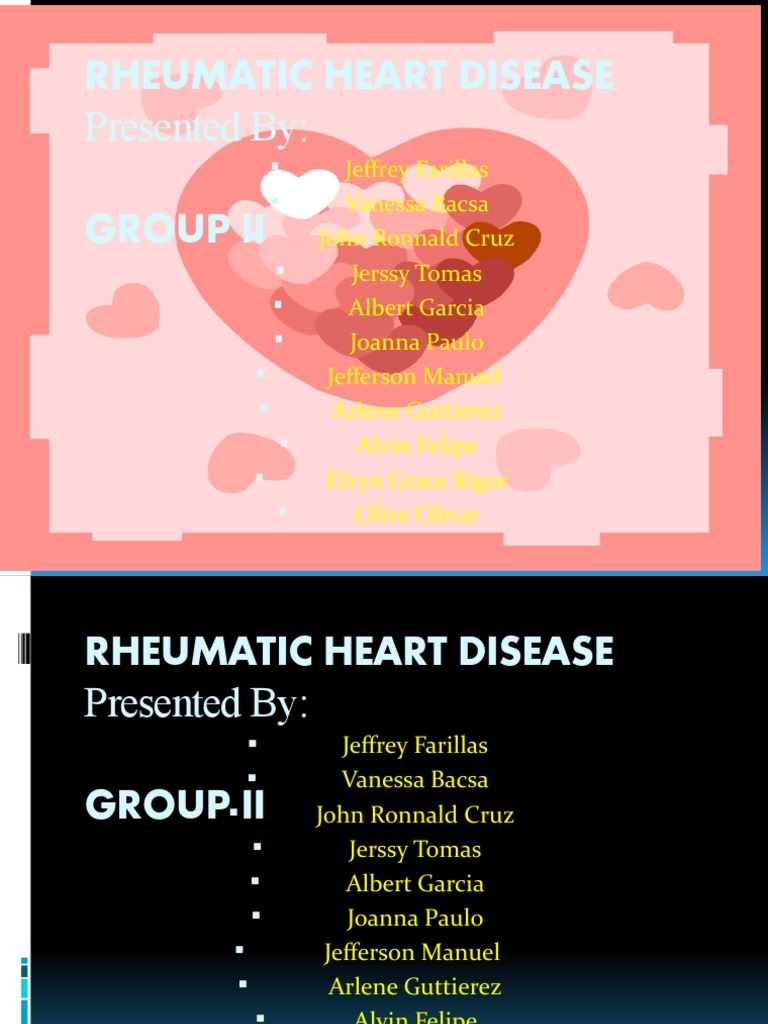 Presented By:: Rheumatic Heart Disease | PDF | Heart Valve | Organ ...