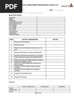 Preventive Maintenance Checklist Ups | PDF | Electric Power System ...