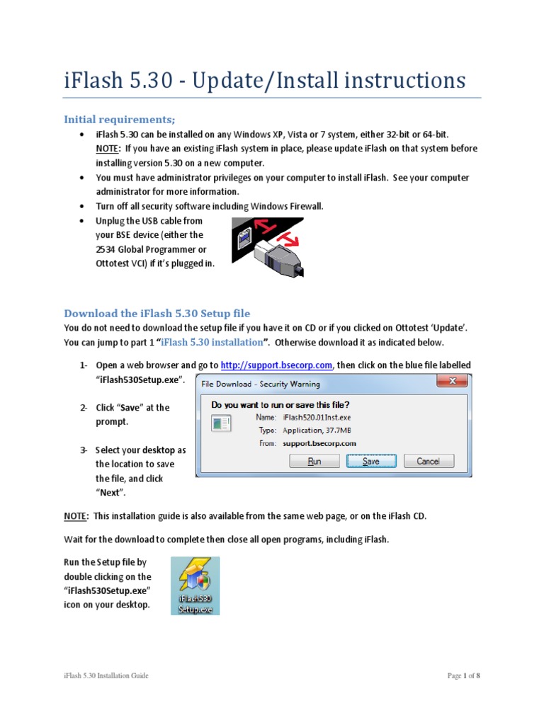 Flash 530 Installation Guide | PDF | Device Driver | Microsoft Windows