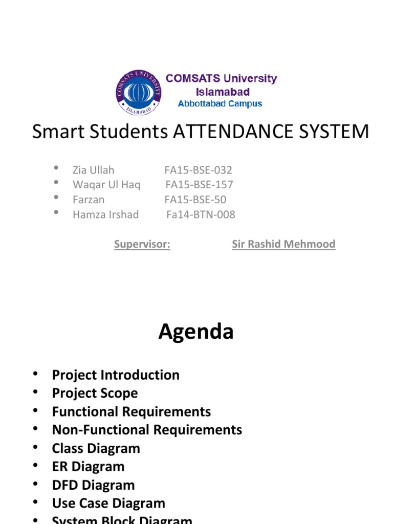 100% Presentation For Software Engineering FYP | PDF | Fingerprint ...