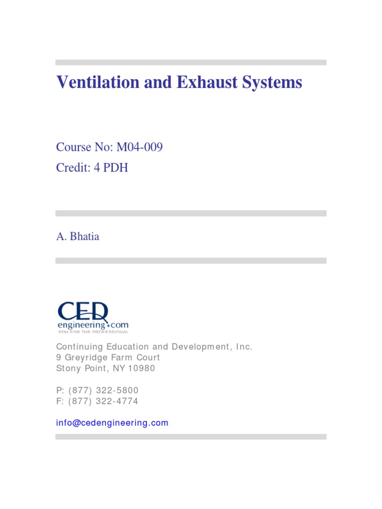 Engineering Ventilation Systems | PDF | Business