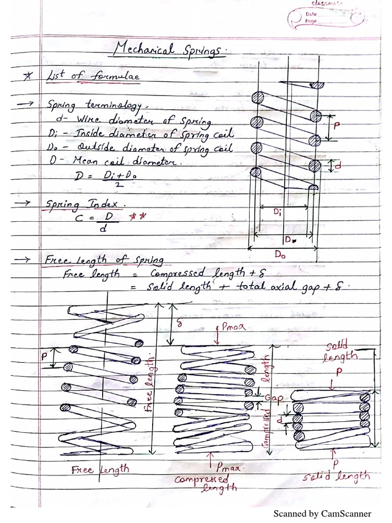 Design of Machine Elements Notes | PDF