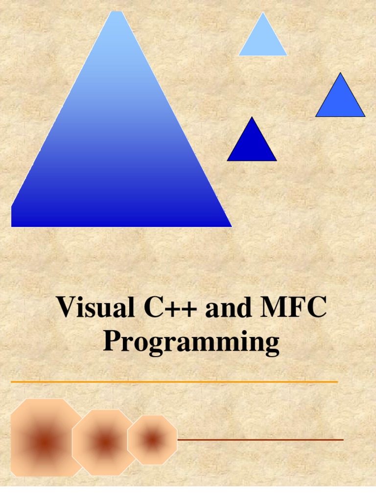 Visual CPP and MFC Programming | PDF | Computer Programming | Software Visual CPP and MFC Programming | PDF | Computer Programming | Software