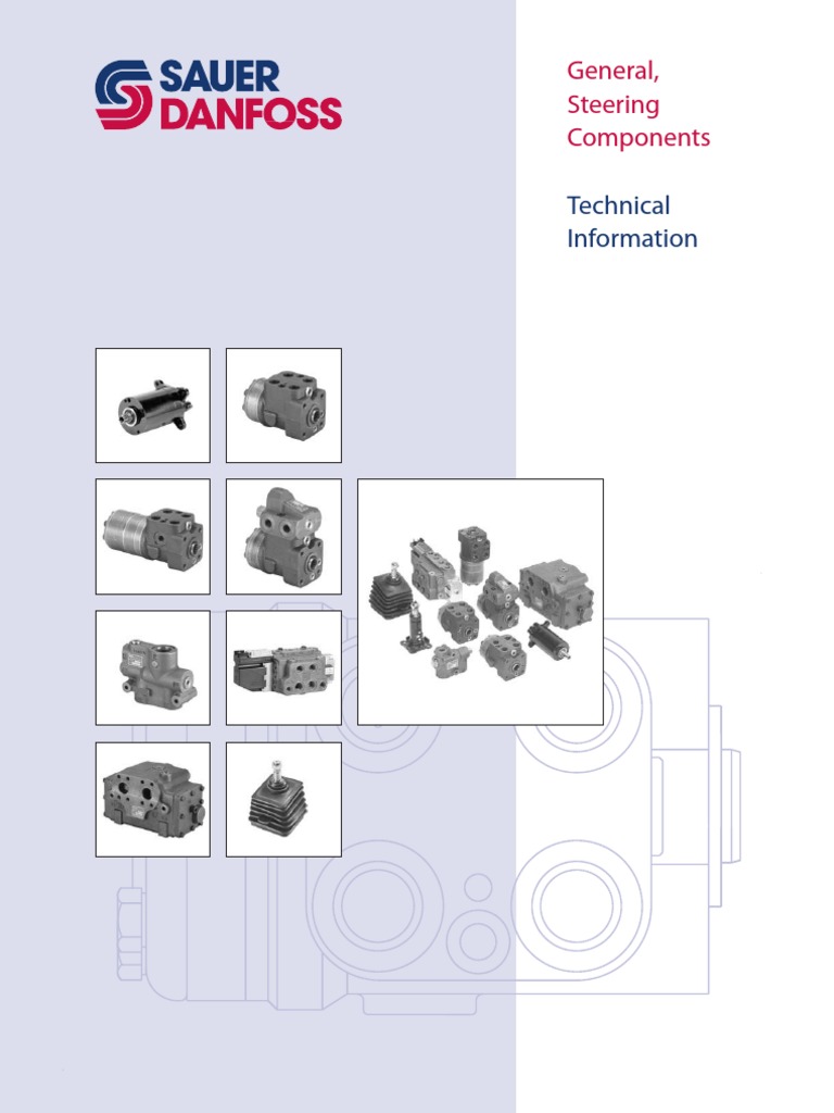 Componentes Danfoss | PDF | Steering | Valve