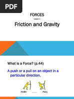 SCIENCE 6 PPT Q3 W2 - Gravitation and Frictional Forces | PDF | Gravity | Force