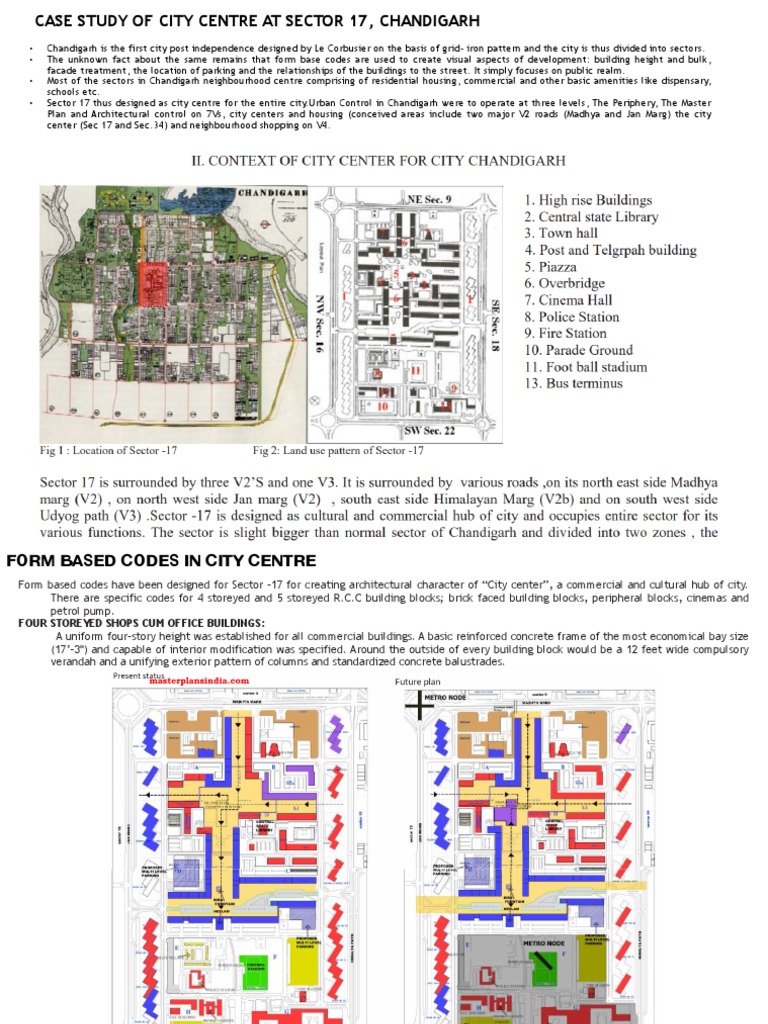 Case Study Sector 17 | PDF | Buildings And Structures | Art Media