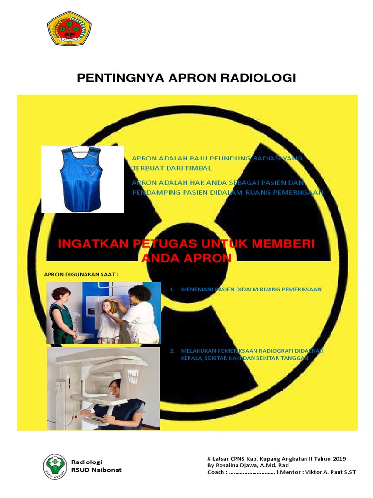 Poster Pentingnya Apron Radiologi 1 | PDF