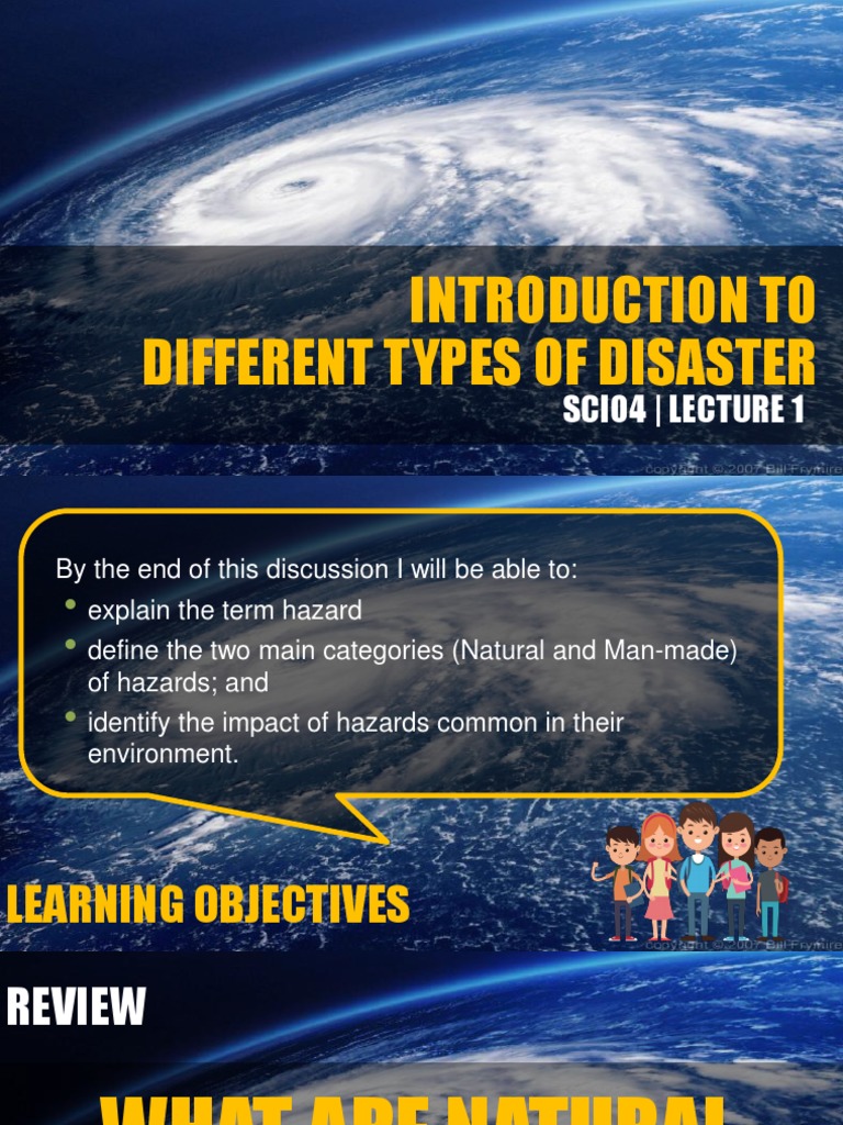 Introduction To Different Types of Disaster PDF | PDF | Natural Hazards ...