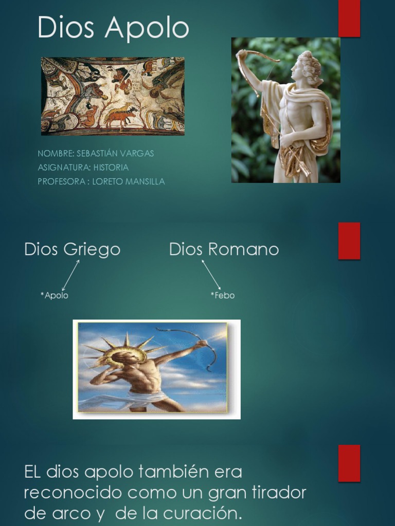 Características del dios Apolo | PDF